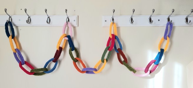 Knitting ‘Paper Chains’ – HndNit